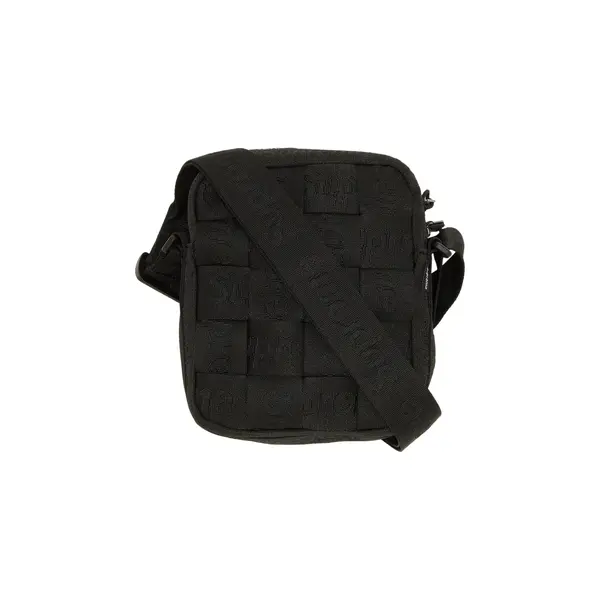 Supreme Woven Shoulder Bag - Black