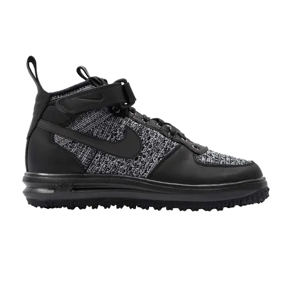 Nike Lunar Force 1 Flyknit Workboot - Black