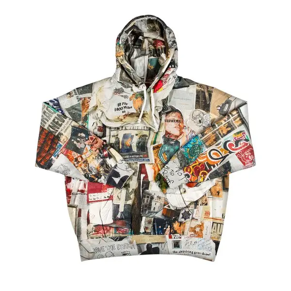 Supreme Dash'S Wall Hooded Sweatshirt - Multicolor | Editorialist