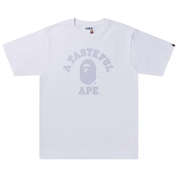 A BATHING APE X Jjjjound College Tee - White