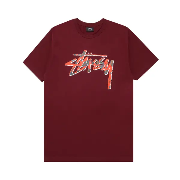 StÜssy Paisley Stock Tee - Red
