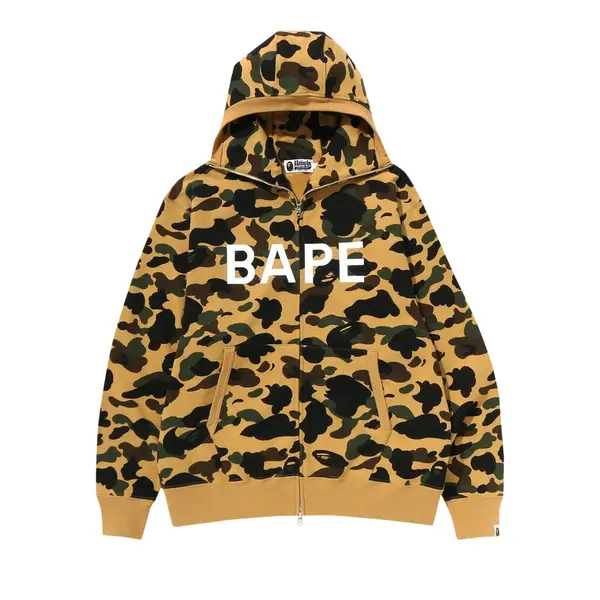 A BATHING APE 1st Camo Balaclava Full Zip Hoodie