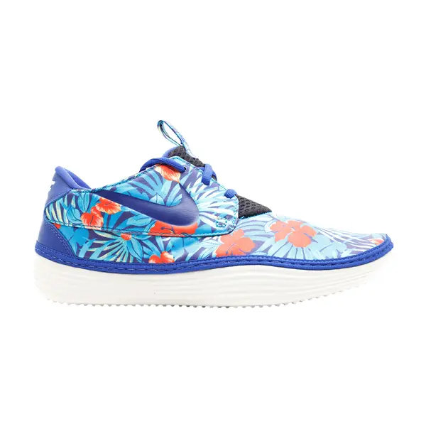 Nike Solarsoft Moccasin Sp 'floral Pack - Blue