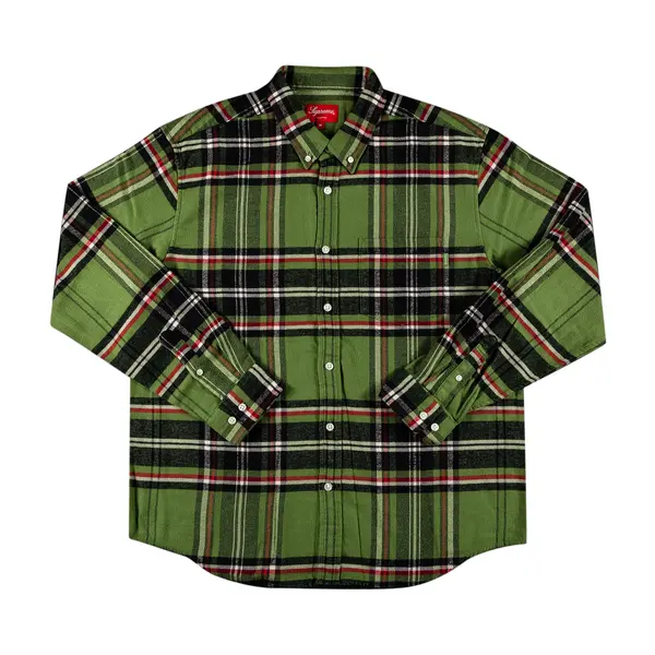 Supreme Tartan Flannel Shirt