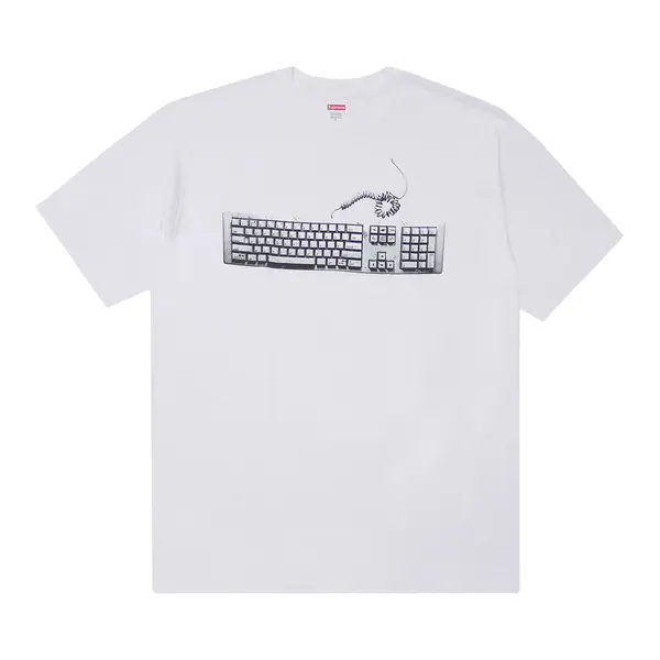 Supreme Keyboard Tee - White