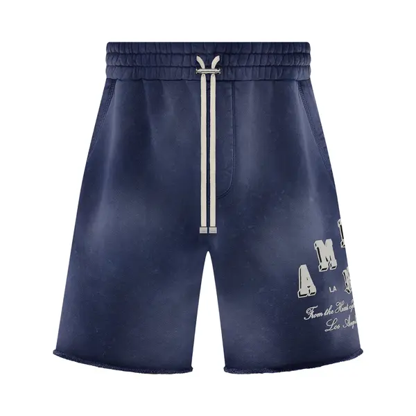 Amiri Vintage Collegiate Shorts - Blue