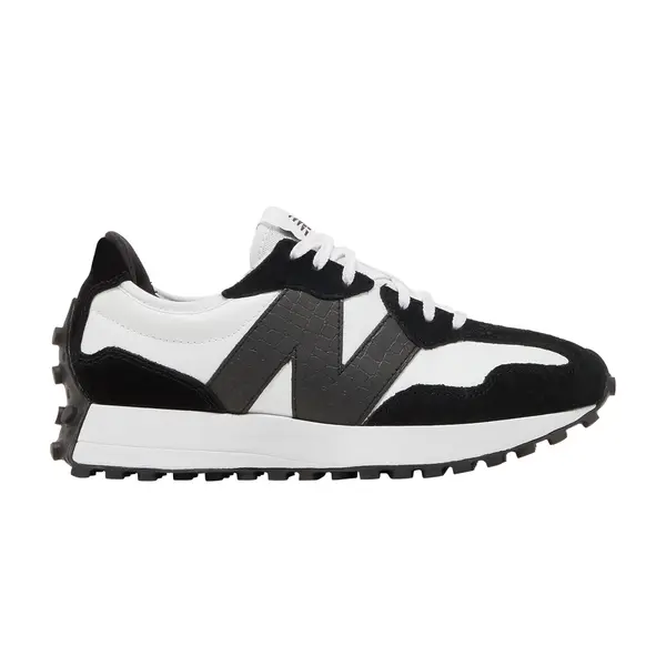 NEW BALANCE 327 Lace Up Sneakers - Black