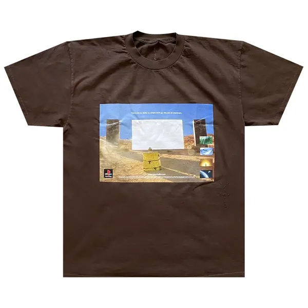 CACTUS JACK BY TRAVIS SCOTT Monolith Day T-shirt - Brown