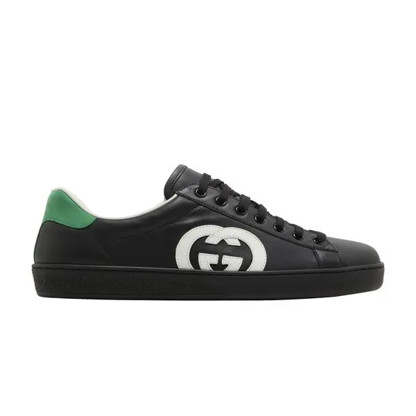 Gucci Ace Interlocking G Sneakers - Black