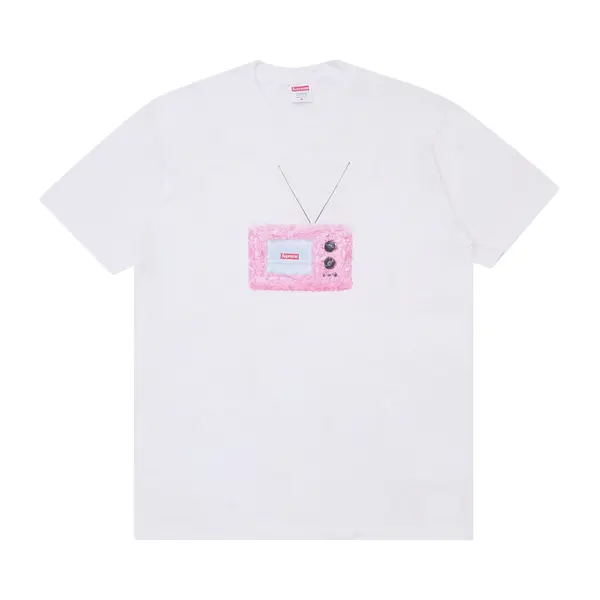 Supreme Tv Tee - White
