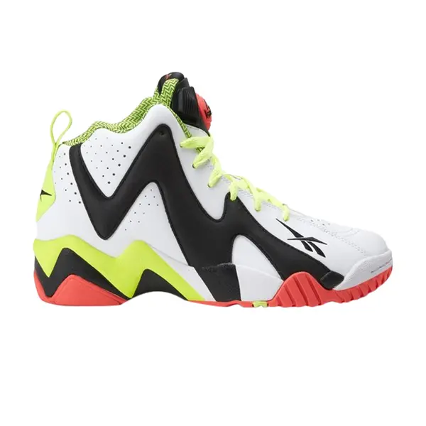 REEBOK Pump Kamikaze 2 "twilight Black Yellow - White