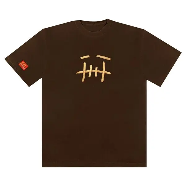 TRAVIS SCOTT X Mcdonald's Fry T-shirt Ii - Brown