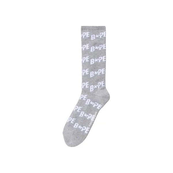 A BATHING APE Sta Socks - Grey