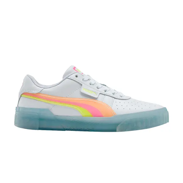 PUMA Cali Neon Iced Sneakers - White