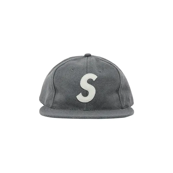 Supreme X Ebbets S Logo 6-panel Cap - Grey