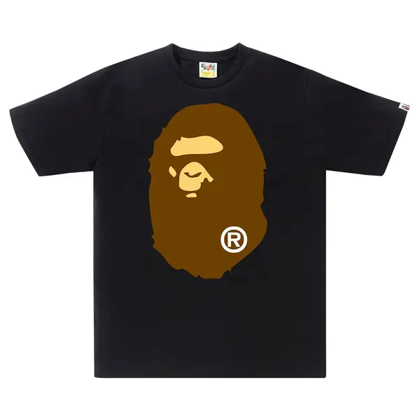 A BATHING APE Big Ape Head T-shirt - Black