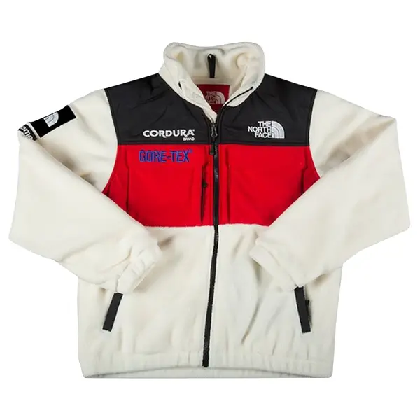 Supreme X The North Face Expedition Fleece Jacket - White