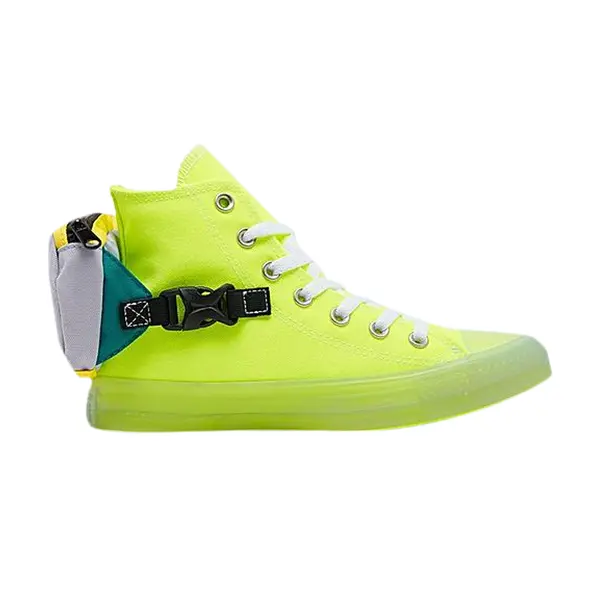CONVERSE Chuck Taylor All Star Buckle Up High Sneakers - Green
