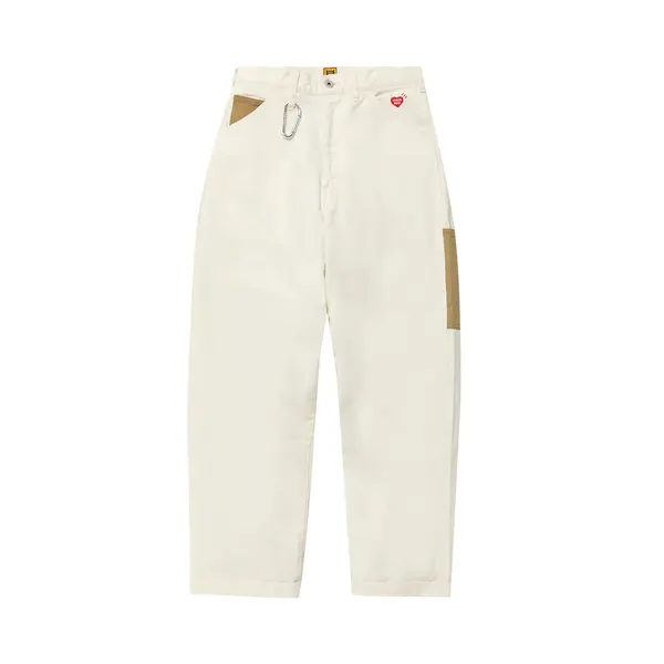 HUMAN MADE Herringbone Painter Pants - White