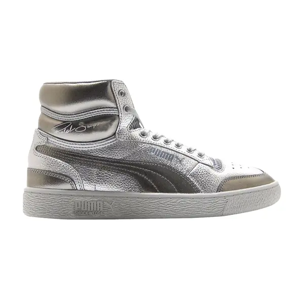Puma Ralph Sampson Mid Sneakers Silver Editorialist - Main Image