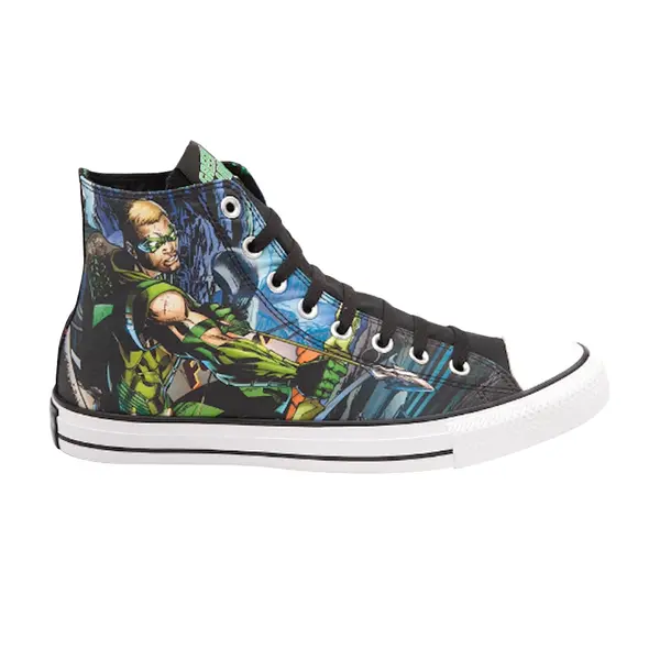 Converse Dc Comics X Chuck Taylor All Star High Arrow Green