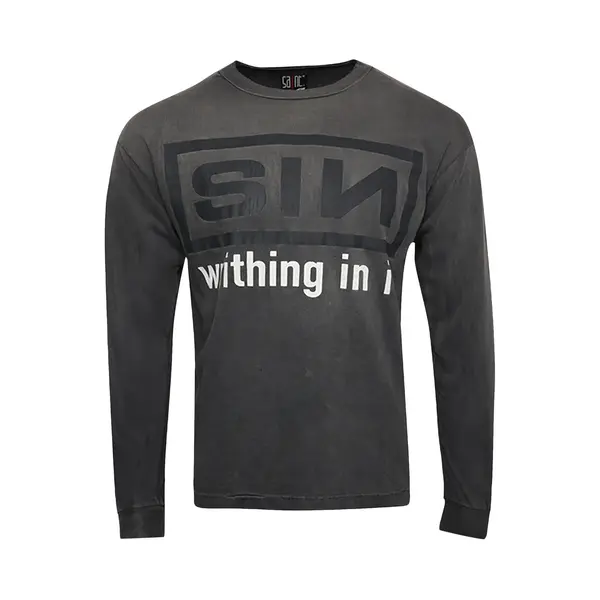 Saint Michael Sin Long-Sleeve - Black | Editorialist