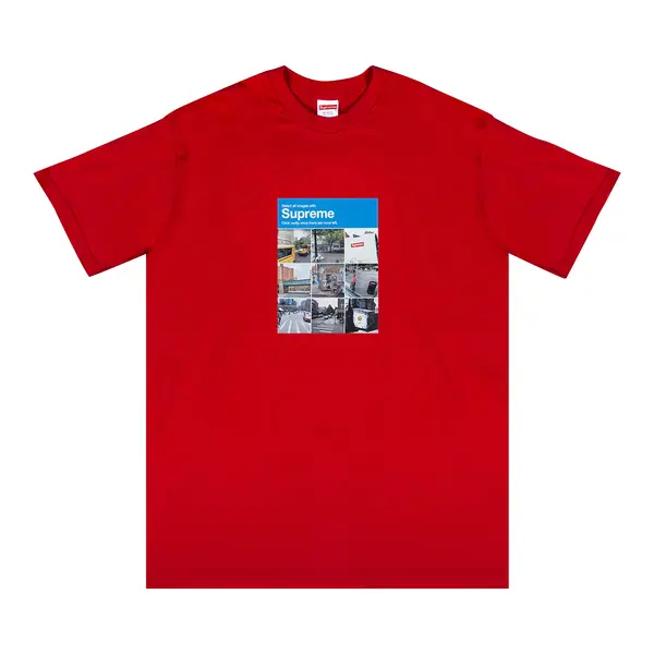 Supreme Verify Tee - Red