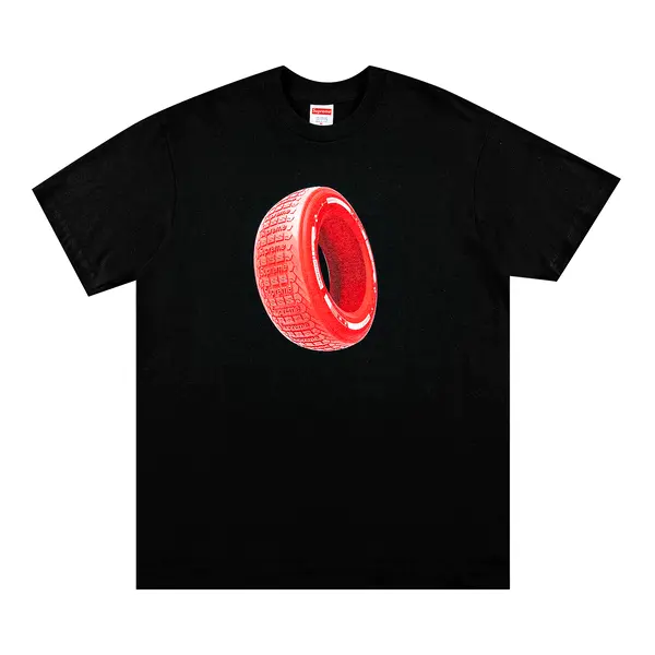 Supreme Tire Tee - Black