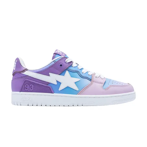 A BATHING APE Wmns Sk8 Sta #1 M1 Sneakers - Purple