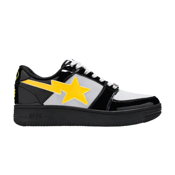 A BATHING APE Dc Comics X Bapesta Low M1 'batman - Black