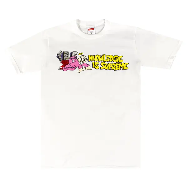 Supreme Knowledge Tee - White