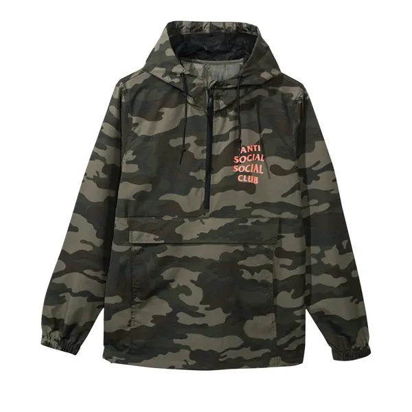 ANTI SOCIAL SOCIAL CLUB Camo Anorak Jacket - Green