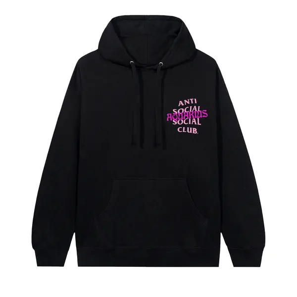 ANTI SOCIAL SOCIAL CLUB Aquarius Hoodie - Black