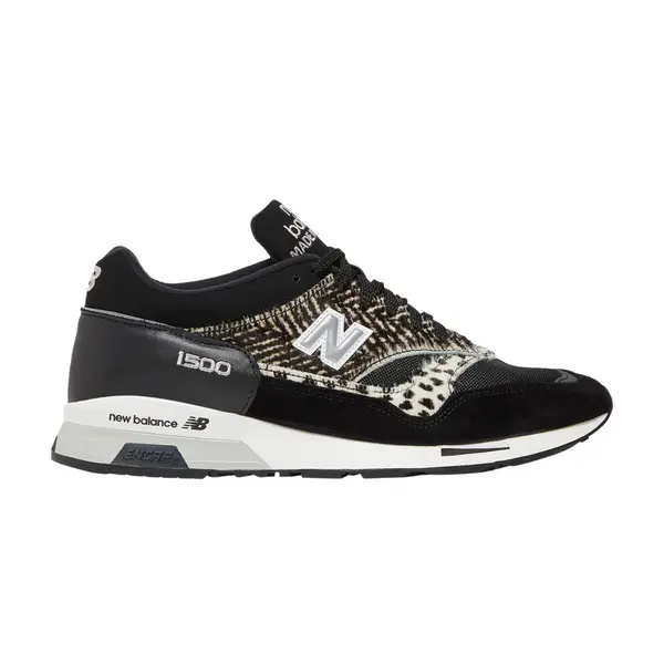 NEW BALANCE 1500 Made In England Animal Pack Zebra Sneakers - Black