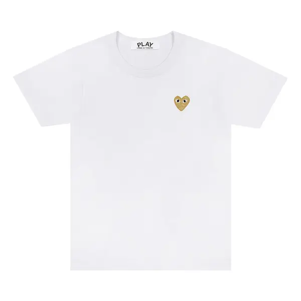 Play Comme Des Garcon Heart T-shirt - White
