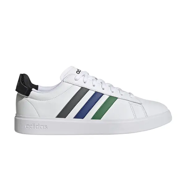 adidas gazelle silver green womens adidas Women's Grand Court 2.0 Sneakers | White main image 0