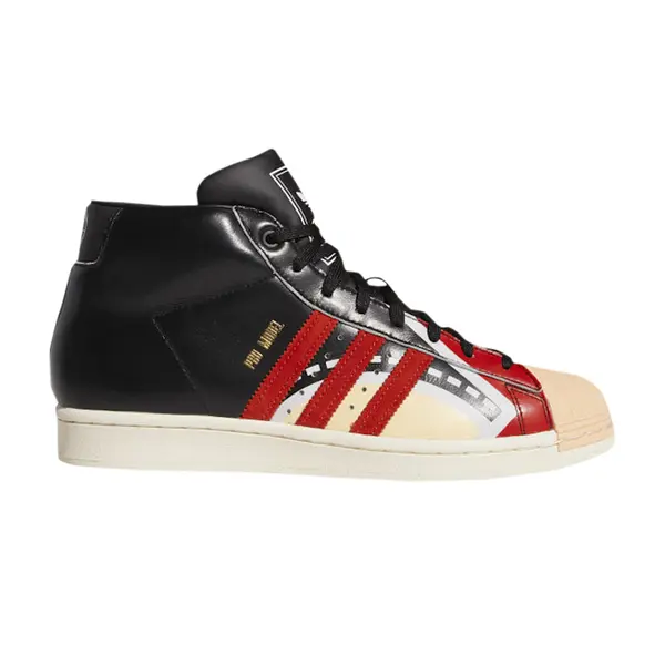 Adidas Jasmine Jones X Pro Model 'heat Court' Sneakers - Black