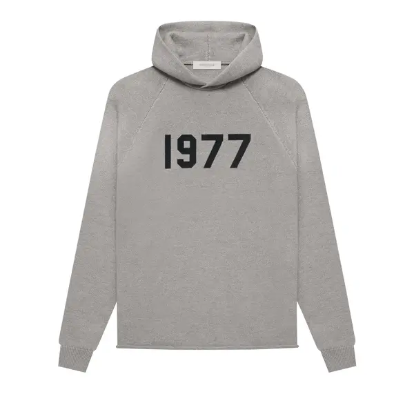 Fear Of God Knit Hoodie - Grey