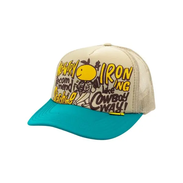 Kapital Coneycowbowy Trucker Cap - Multicolor
