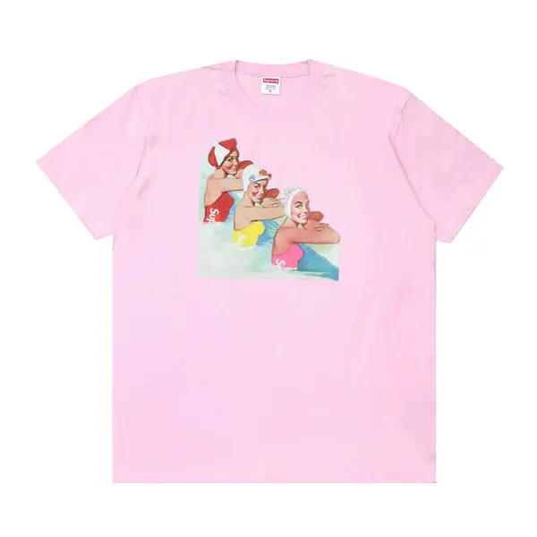 Supreme Swimmers Tee 'light - Pink