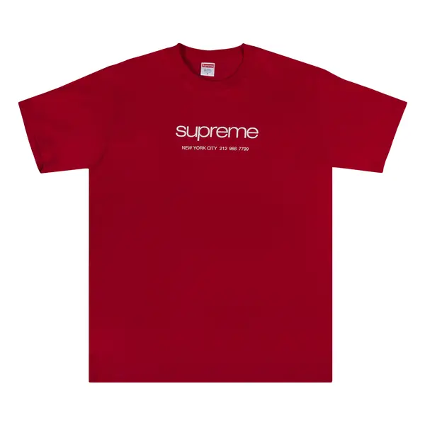 Supreme Shop Tee - Red