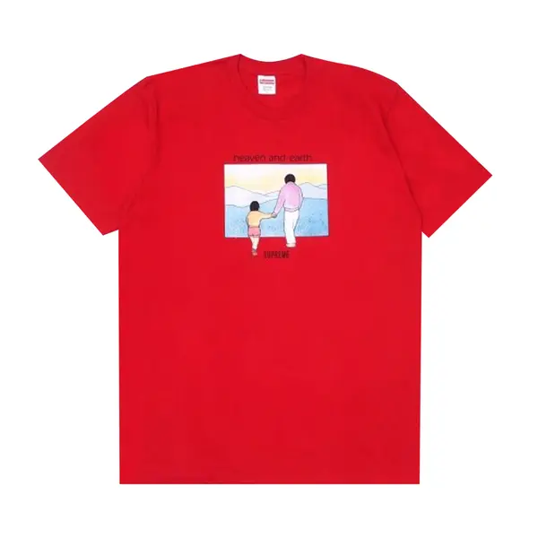 Supreme Heaven And Earth Tee - Red