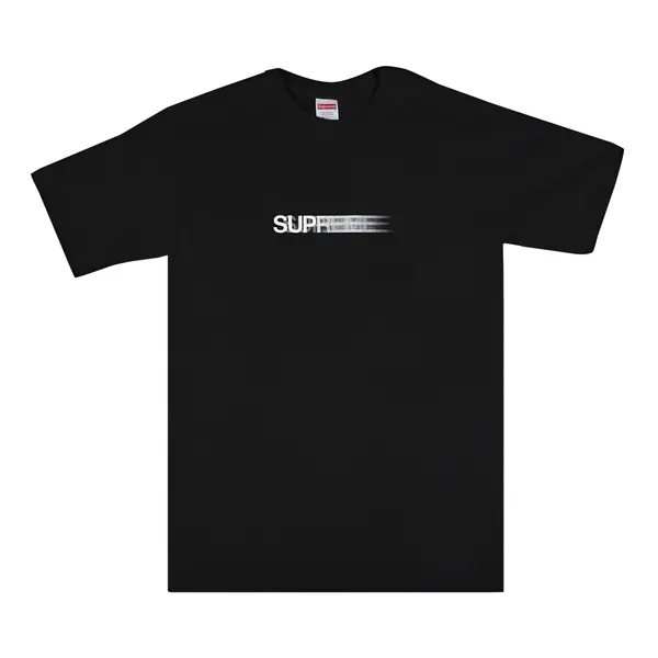 Supreme Motion Logo Tee - Black