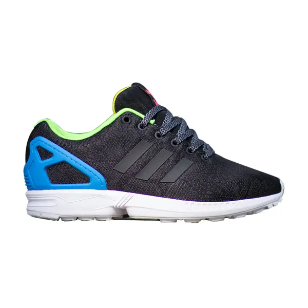 Adidas Zx Flux Reflective Snake Sneakers - Black