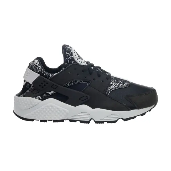 Nike Air Huarache Run Print Sneakers Black Editorialist