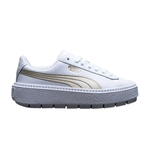 PUMA Platform Trace Varsity Sneakers - White