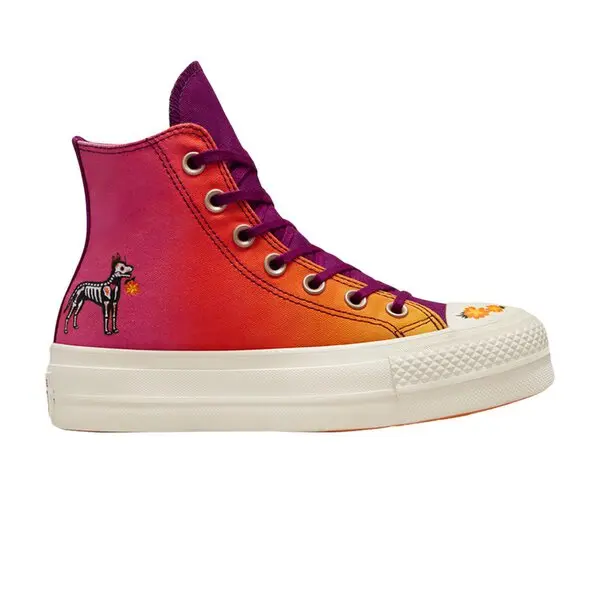 CONVERSE Chuck Taylor All Star Lift High 'día De Muertos - Multicolor