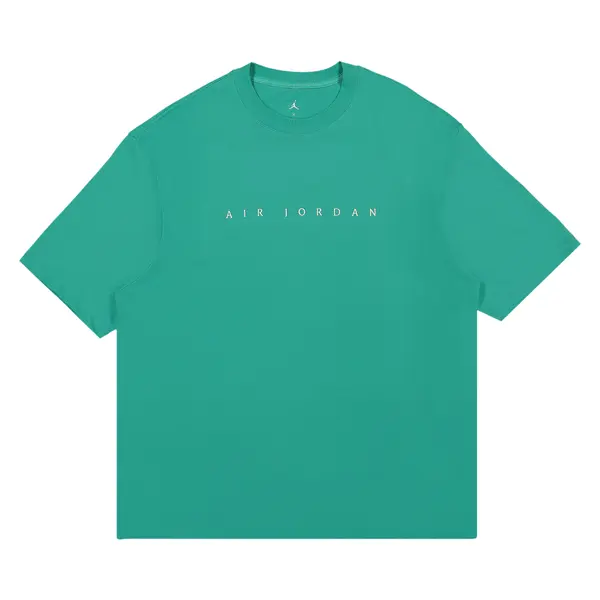 JORDAN X Union T-shirt 'kinetic /coconut Milk - Green