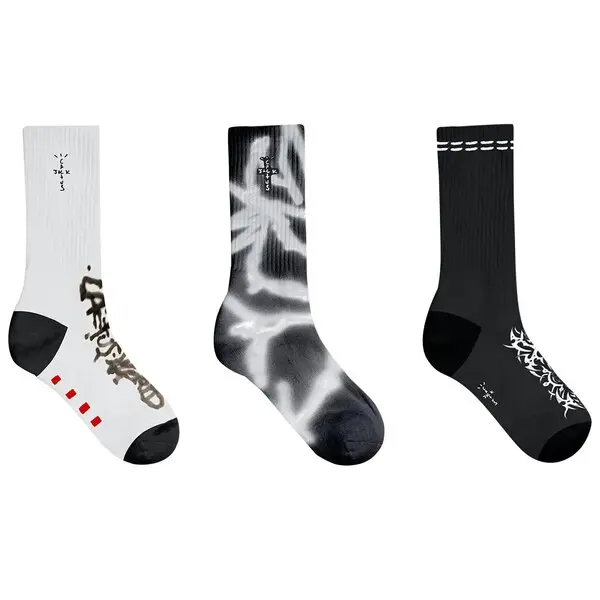 Travis Scott Cactusworld Socks Trio - Multicolor | Editorialist