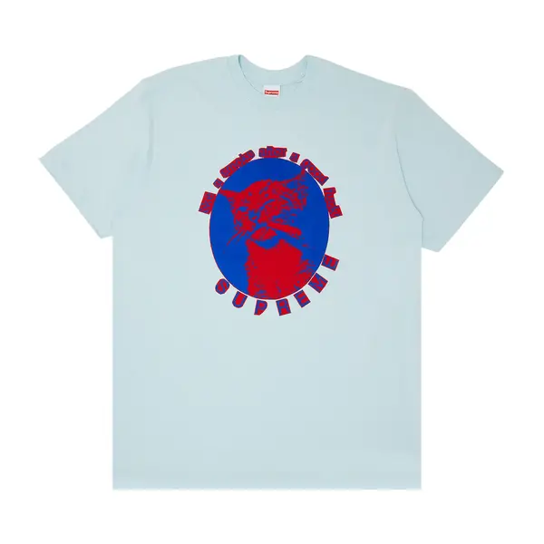Supreme Smoke Tee 'pale - Blue